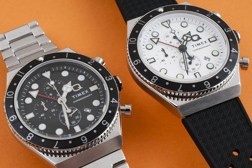 Q Timex Three Time Zone Chronograph Watch Review
