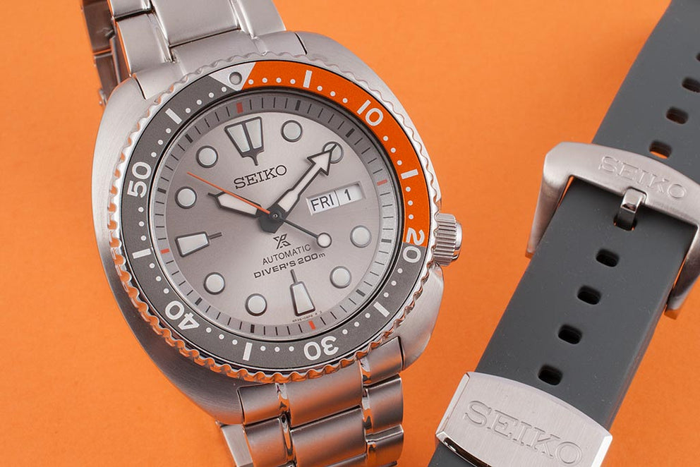 Seiko Prospex Dawn Grey Turtle LE Watch Review - SRPD01K1