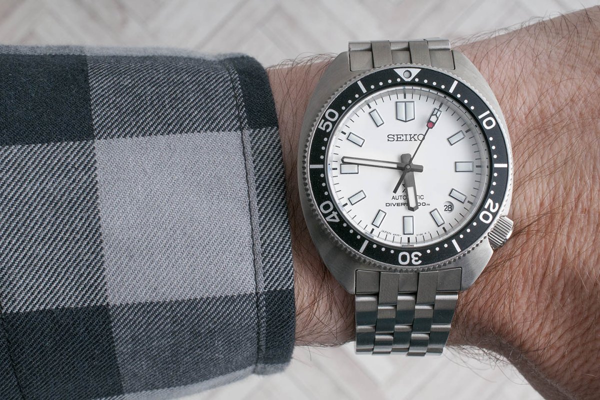 Seiko Prospex White Slim Turtle Watch Review SPB313, SBDC171