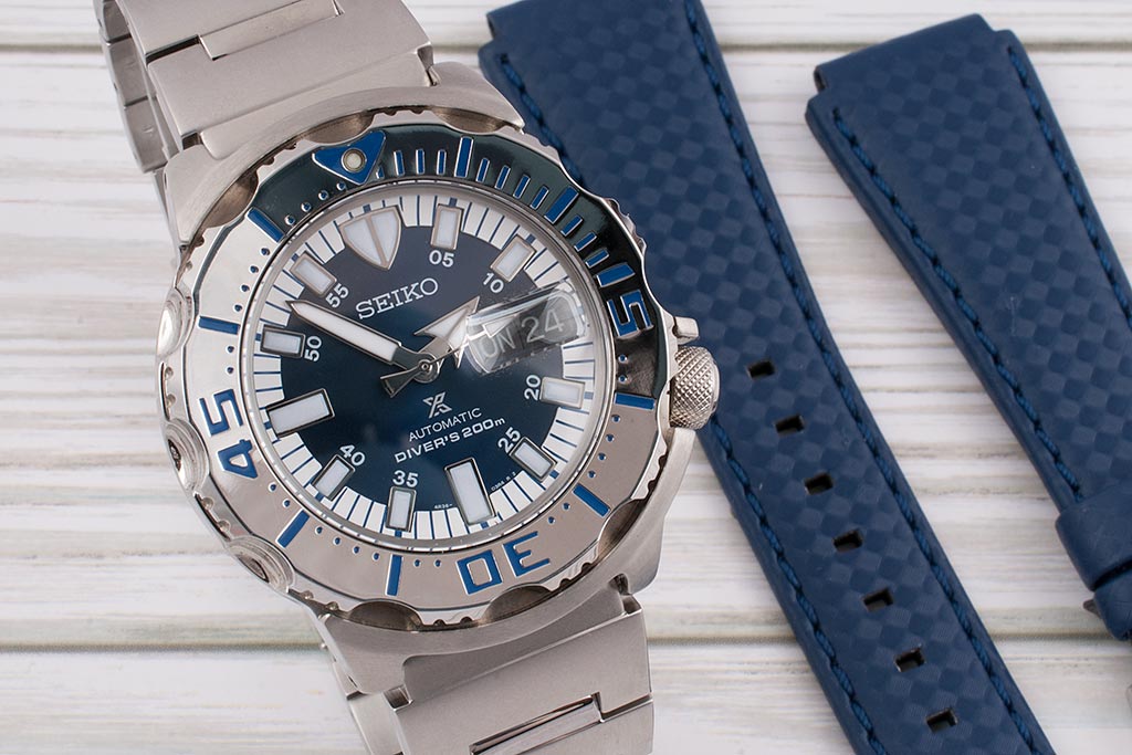 Seiko Royal Blue Monster LE Watch Review - SRP657