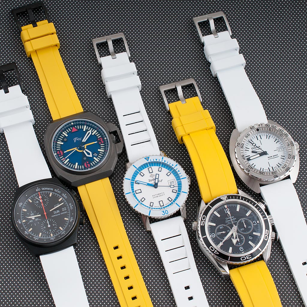 New Color FKM Rubber Straps!