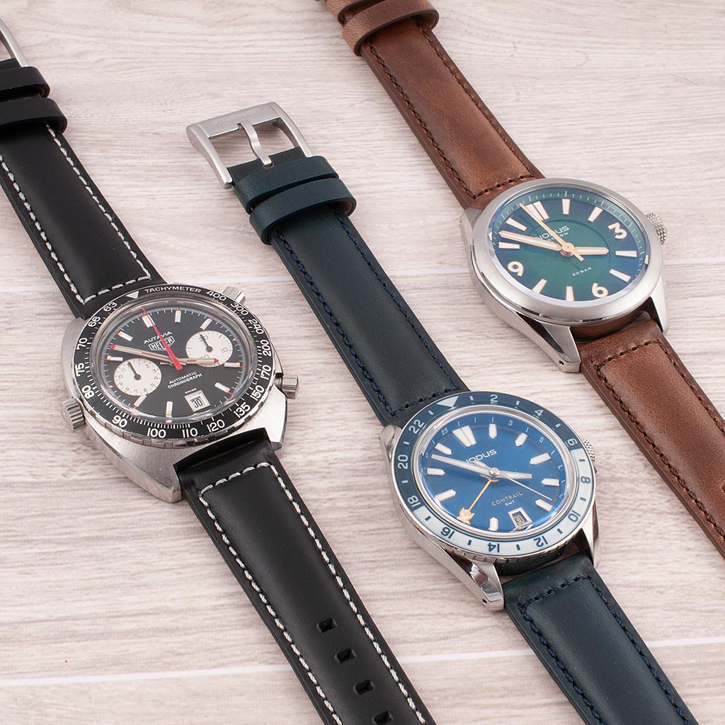 StrapHabit Horween Chromexcel Leather Watch Straps