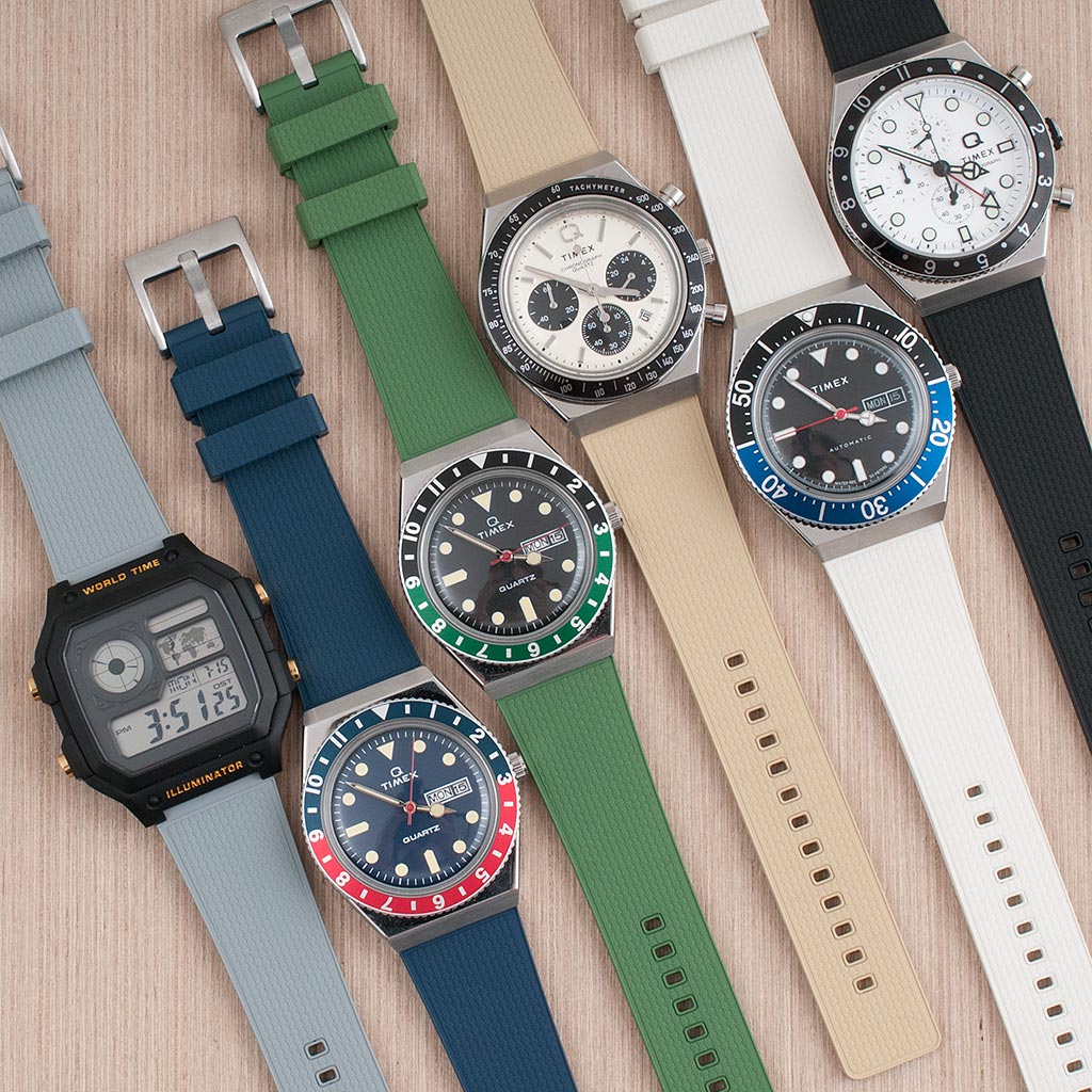 Q Timex Watch Straps and Bracelets - StrapHabit
